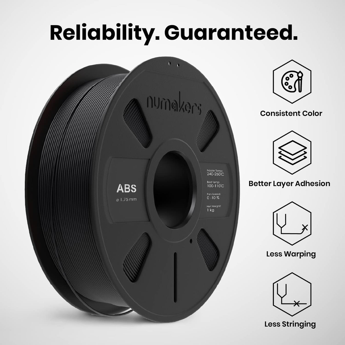 High-Quality ABS Filament for Durable 3D Printing | Shop Now